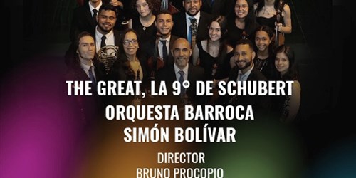 CARACAS. Le maestro BRUNO PROCOPIO dirige l’Orquesta Barroca Simon ...