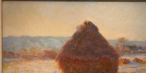 Allemagne: un tableau de Monet aspergé de purée par des militants ...