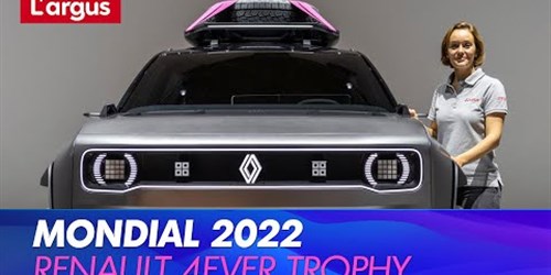 Renault 4Ever Trophy. Découvrez le futur SUV urbain 100% électrique