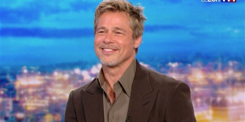 VIDÉO – Brad Pitt au 20H de TF1 : "Je suis amoureux fou des films"