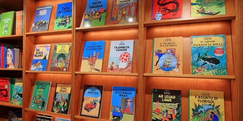 Le Book Club invite Tintin