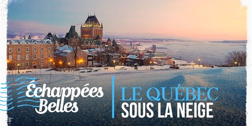 Le Québec sous la neige